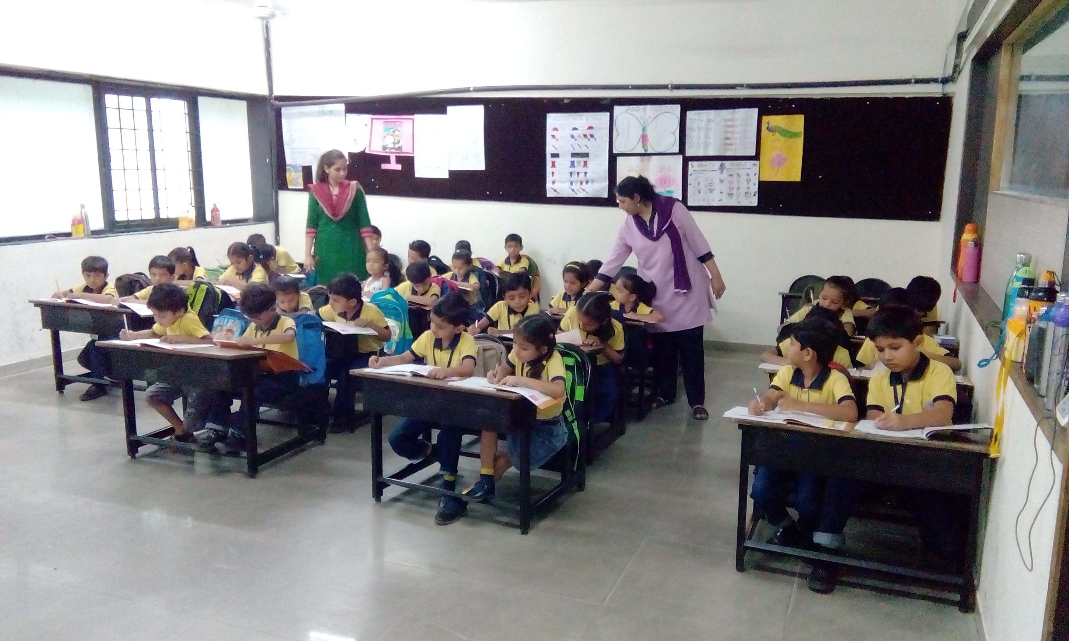 English Handwriting Competition Devasya International Schoool Nikol 